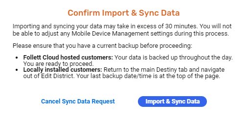 Import and sync data: Google Workspace